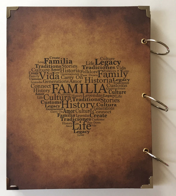 Mi Familia - My Family Memory Scrapbook - Mi LegaSi