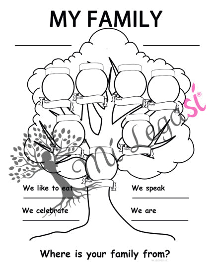 Free - Bilingual Valentines Printable Download - Mi Legasi - Mi LegaSi